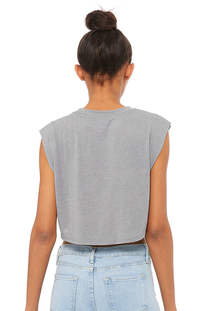 Festival Cropped Tank – Grey – Baptiste Institute